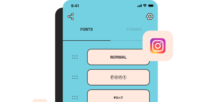 Express yourself with cool fonts & emojis!